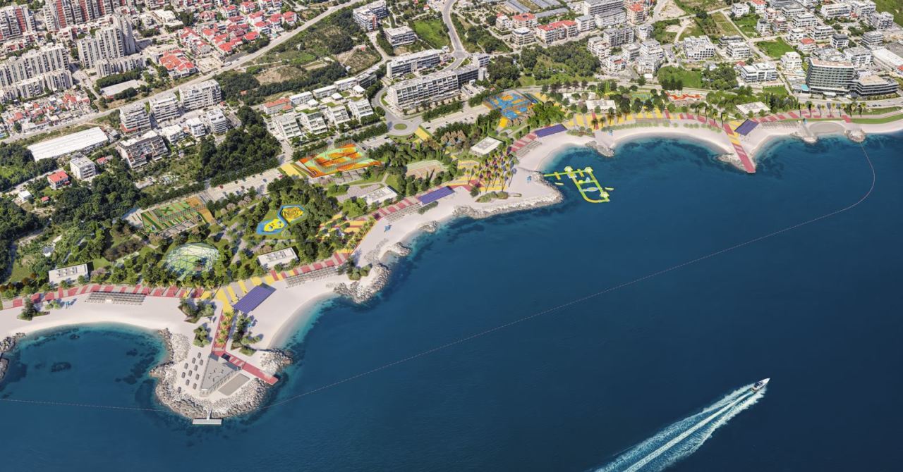 Have a look at famous Split beach once construction is done – Žnjanski ...
