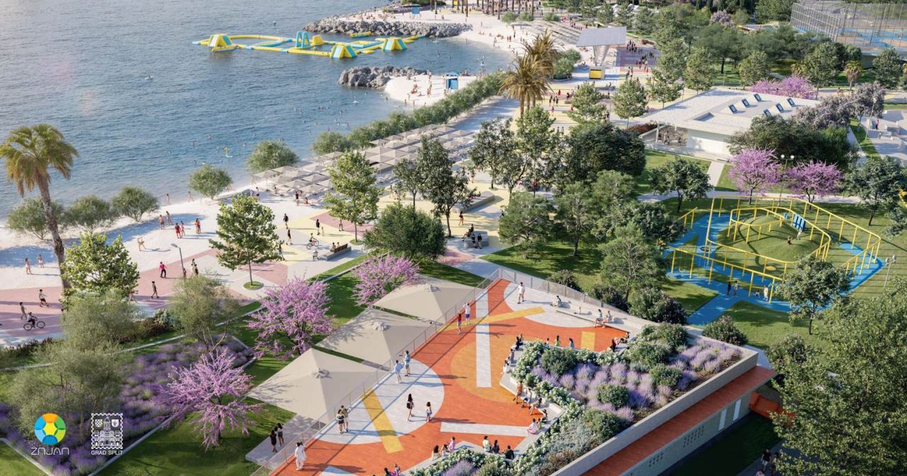 Have a look at famous Split beach once construction is done – Žnjanski ...